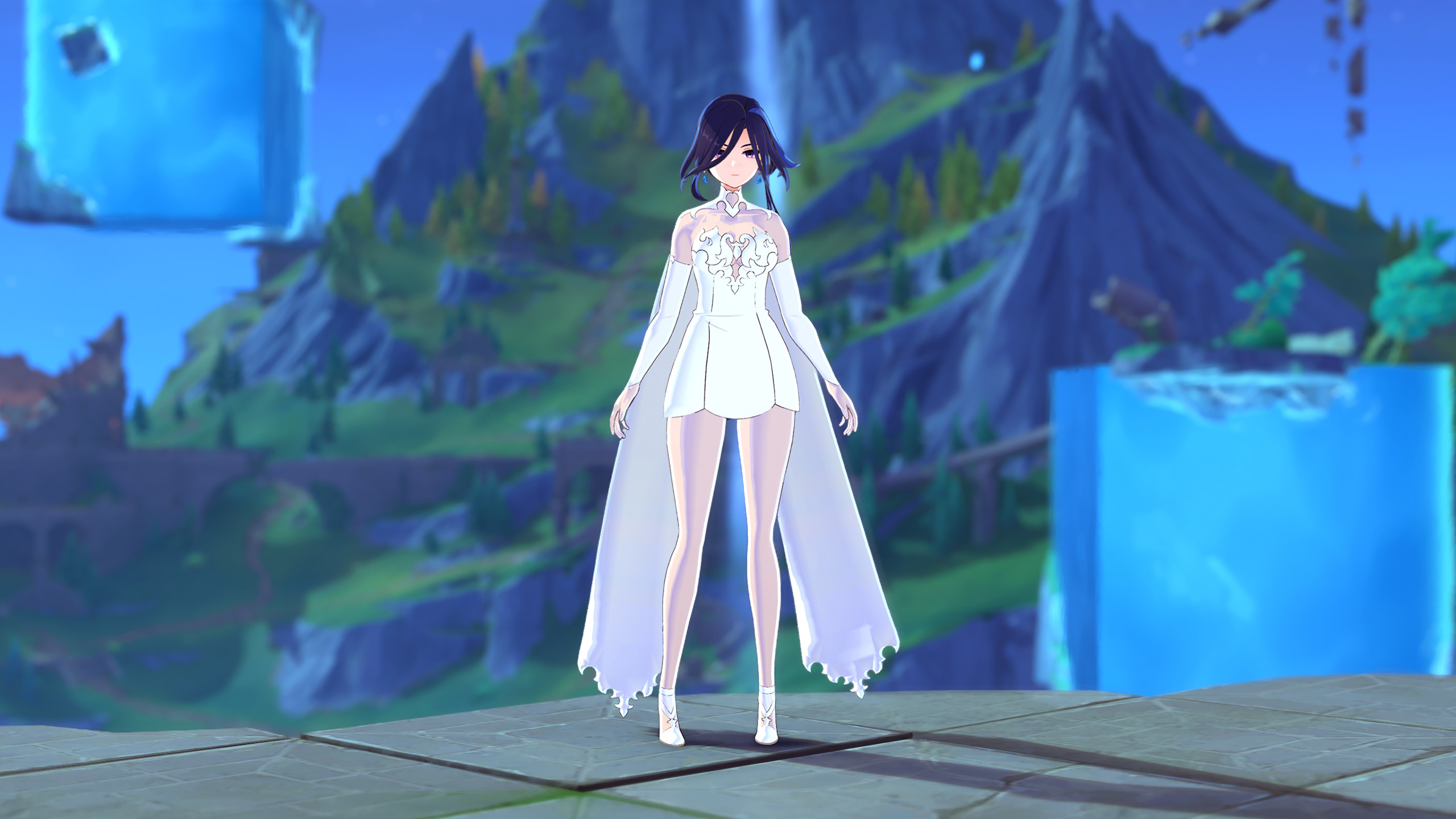 Clorinde - Wedding outfit Mod for Genshin Impact | GI Mods