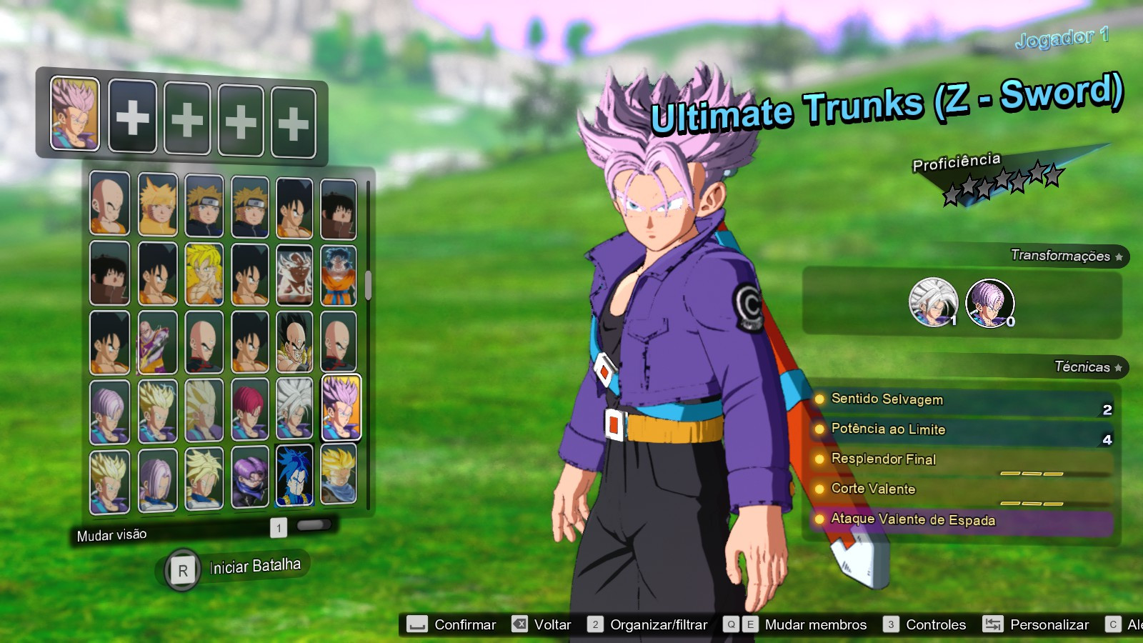 Trunks (Z - Sword) - Beast and Ultimate Form Mod for Dragon Ball ...