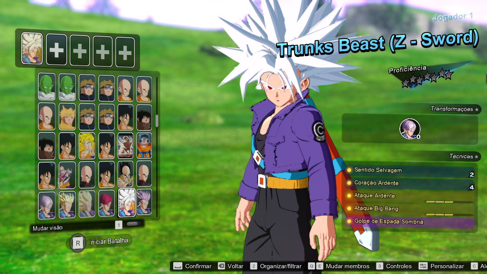 Trunks (Z - Sword) - Beast and Ultimate Form Mod for Dragon Ball ...