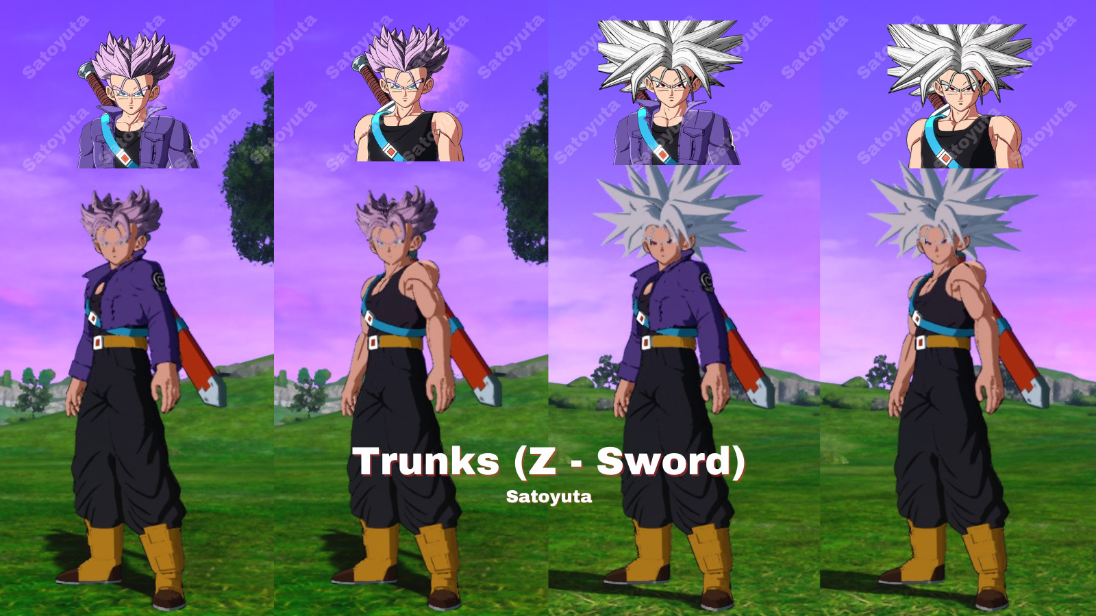 Trunks (Z - Sword) - Beast and Ultimate Form Mod for Dragon Ball ...