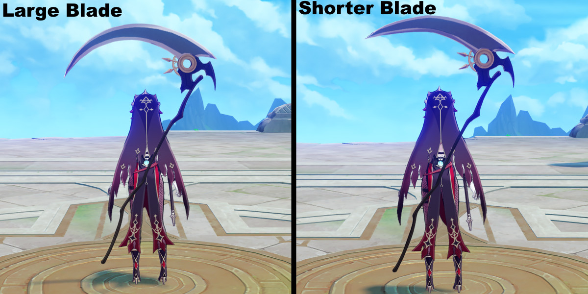 Mori Calliope Scythe (for CMS and PJWS) Mod for Genshin Impact | GI Mods