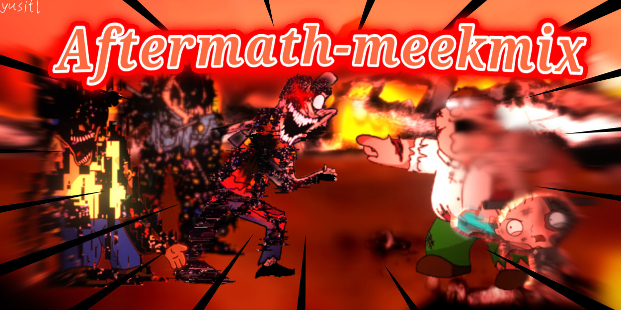 FNF aftermath-meekmix Mod for Friday Night Funkin' | FNF Mods