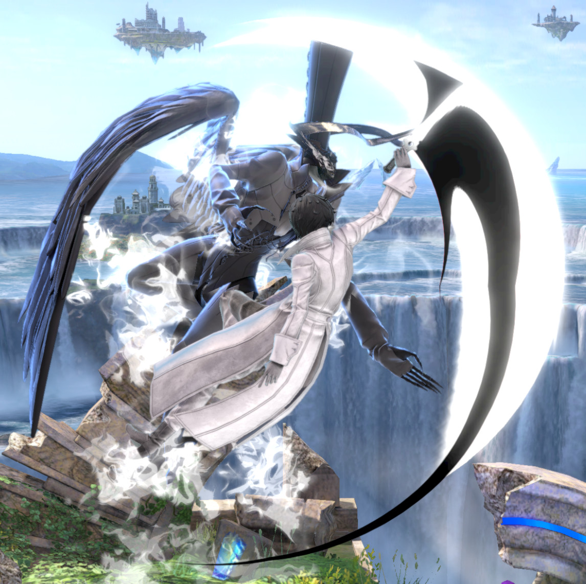 AVM Joker (monochrome recolor) Mod for Super Smash Bros. Ultimate ...