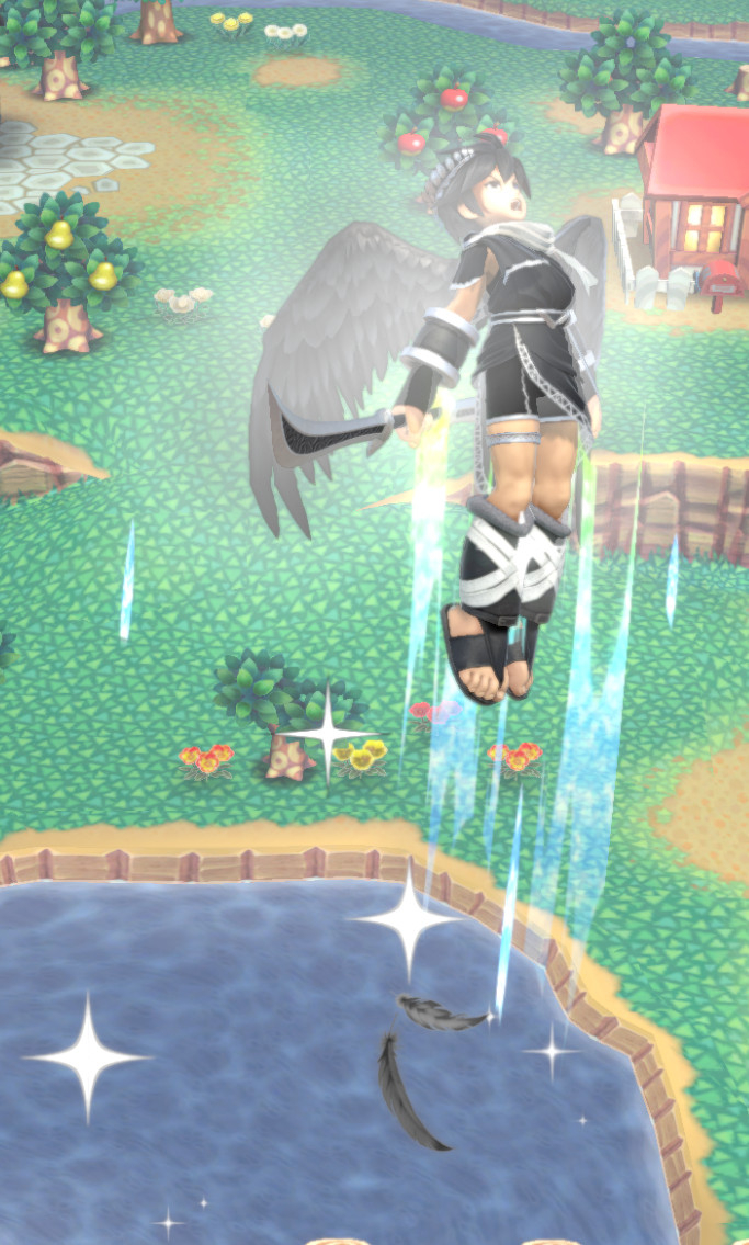 AVM Dark Pit (monochrome recolor) Mod for Super Smash Bros. Ultimate ...