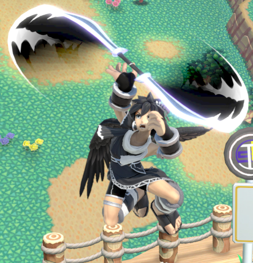 AVM Dark Pit (monochrome recolor) Mod for Super Smash Bros. Ultimate ...