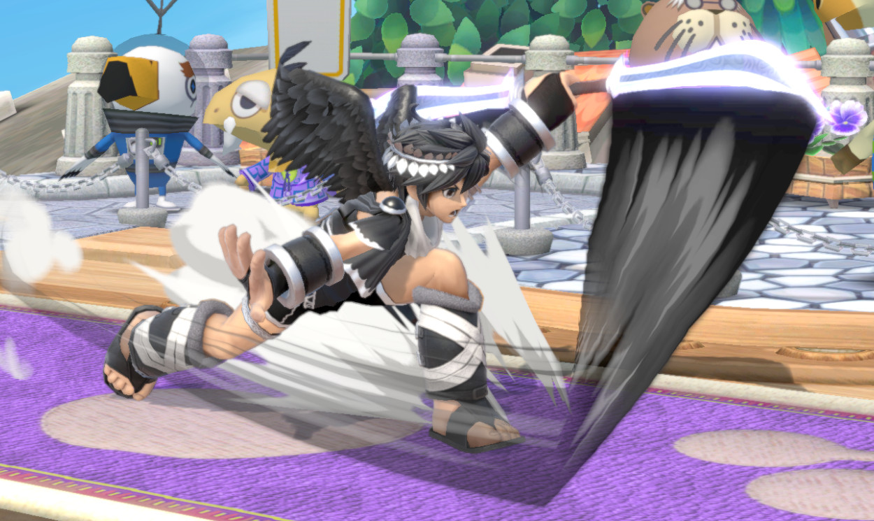 AVM Dark Pit (monochrome recolor) Mod for Super Smash Bros. Ultimate ...