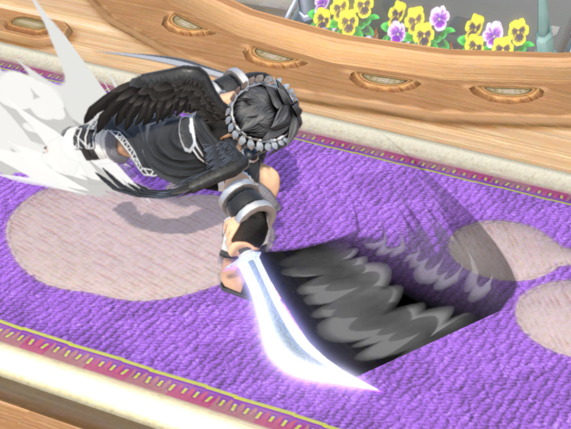 AVM Dark Pit (monochrome recolor) Mod for Super Smash Bros. Ultimate ...