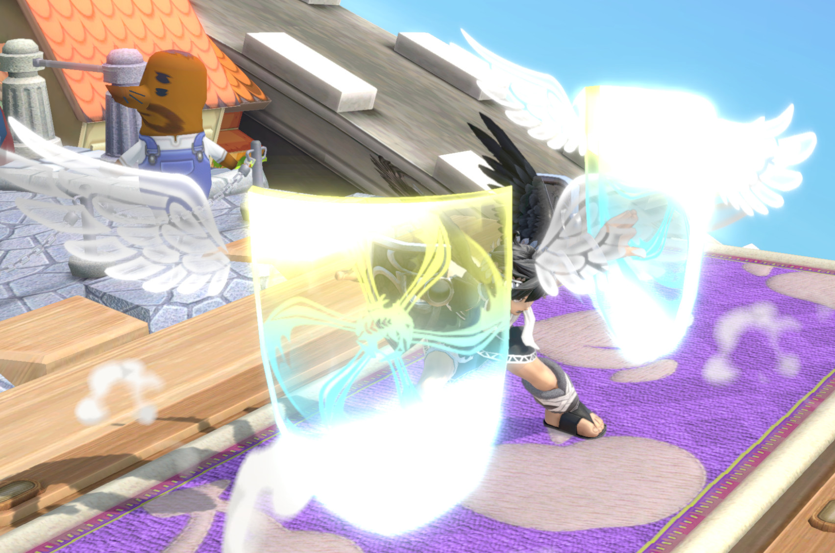 AVM Dark Pit (monochrome recolor) Mod for Super Smash Bros. Ultimate ...