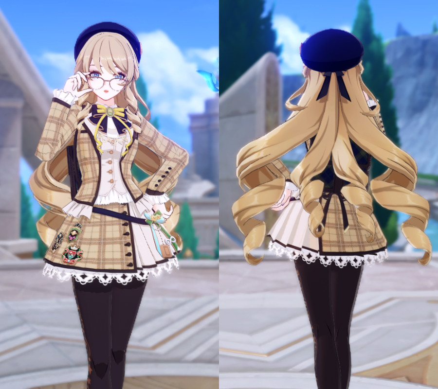 Navia Neo Universe Costume Mod Mod for Genshin Impact | GI Mods