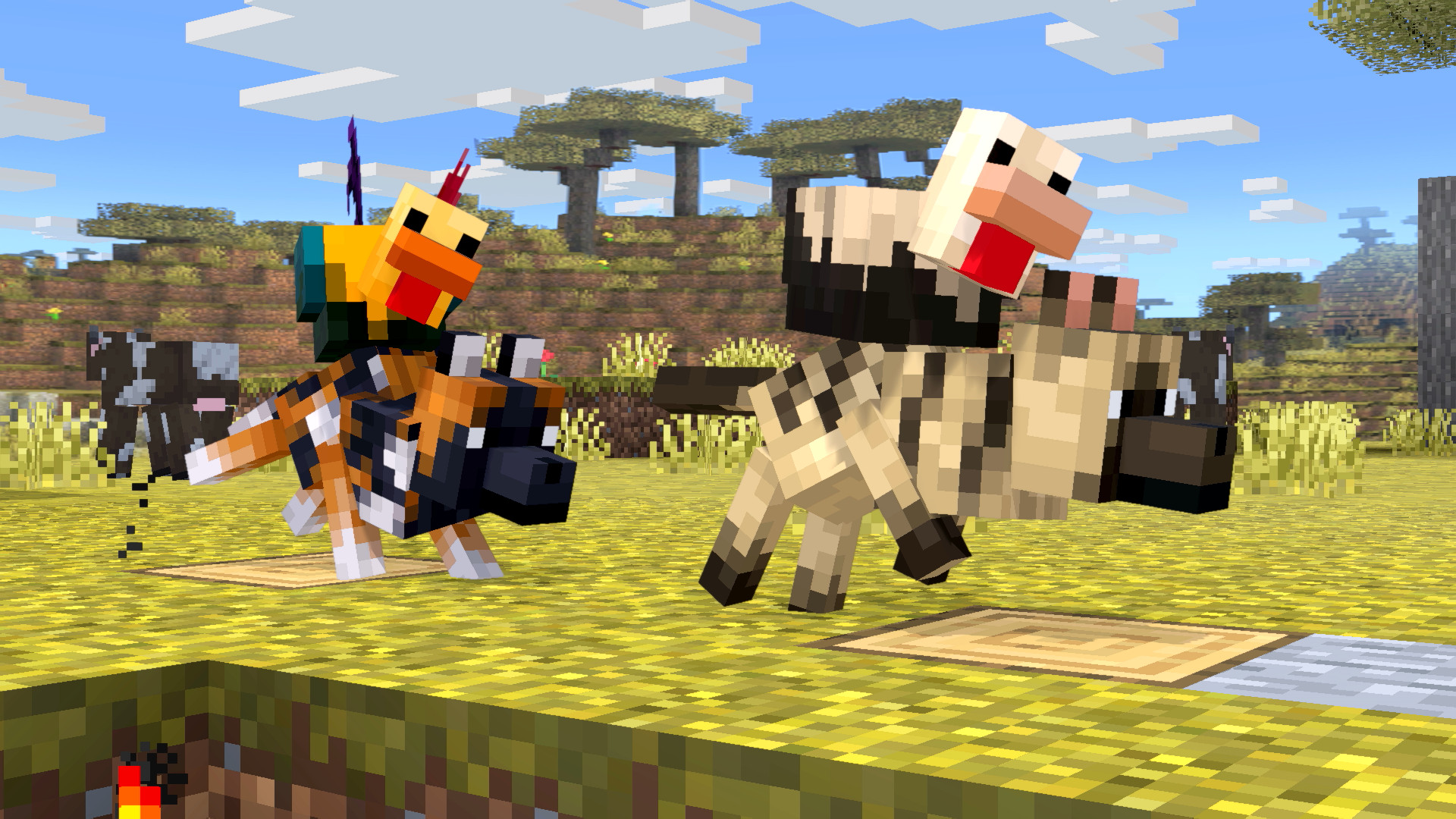 Wolf and Chicken Mod for Super Smash Bros. Ultimate | SSBU Mods