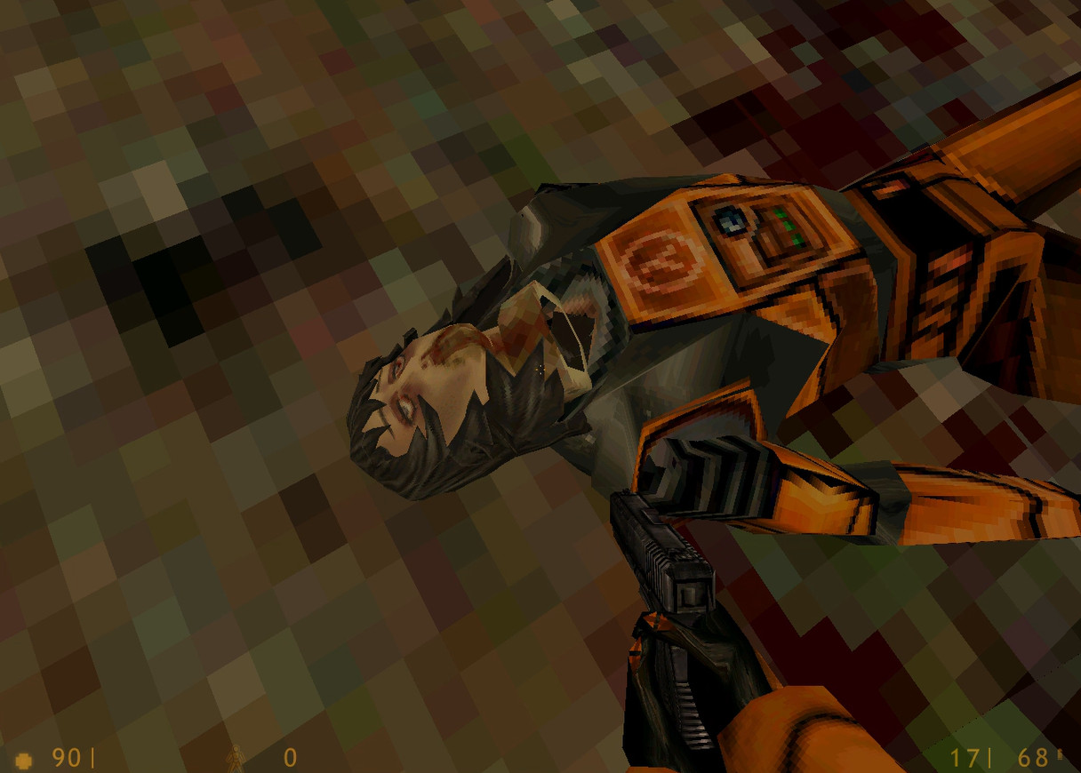 Anya Mouthwashing but dead variant Playermodel Mod for Half-Life | HL Mods