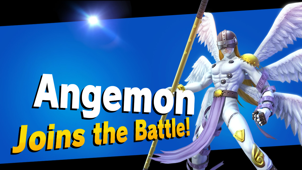 Digimon | Angemon over Captain Falcon Mod for Super Smash Bros ...