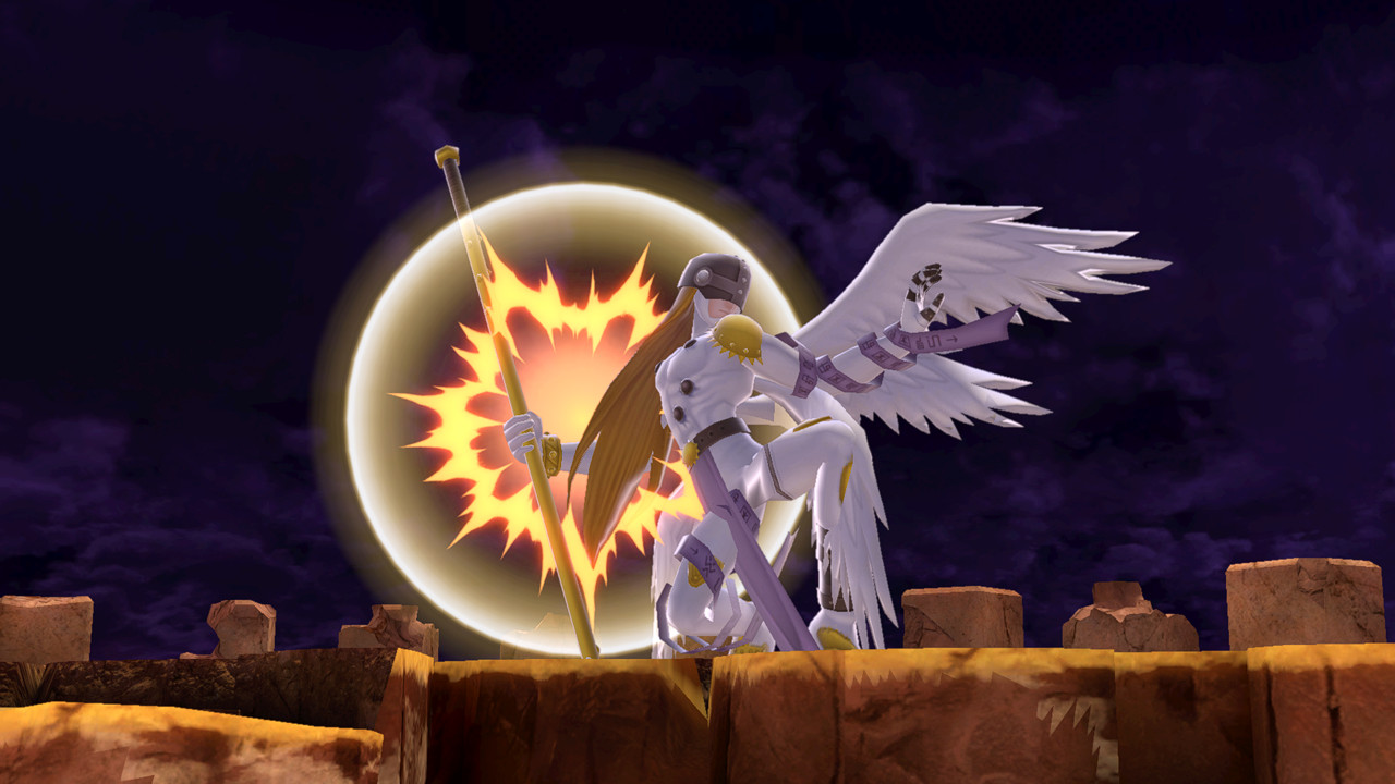 Digimon | Angemon over Captain Falcon Mod for Super Smash Bros ...