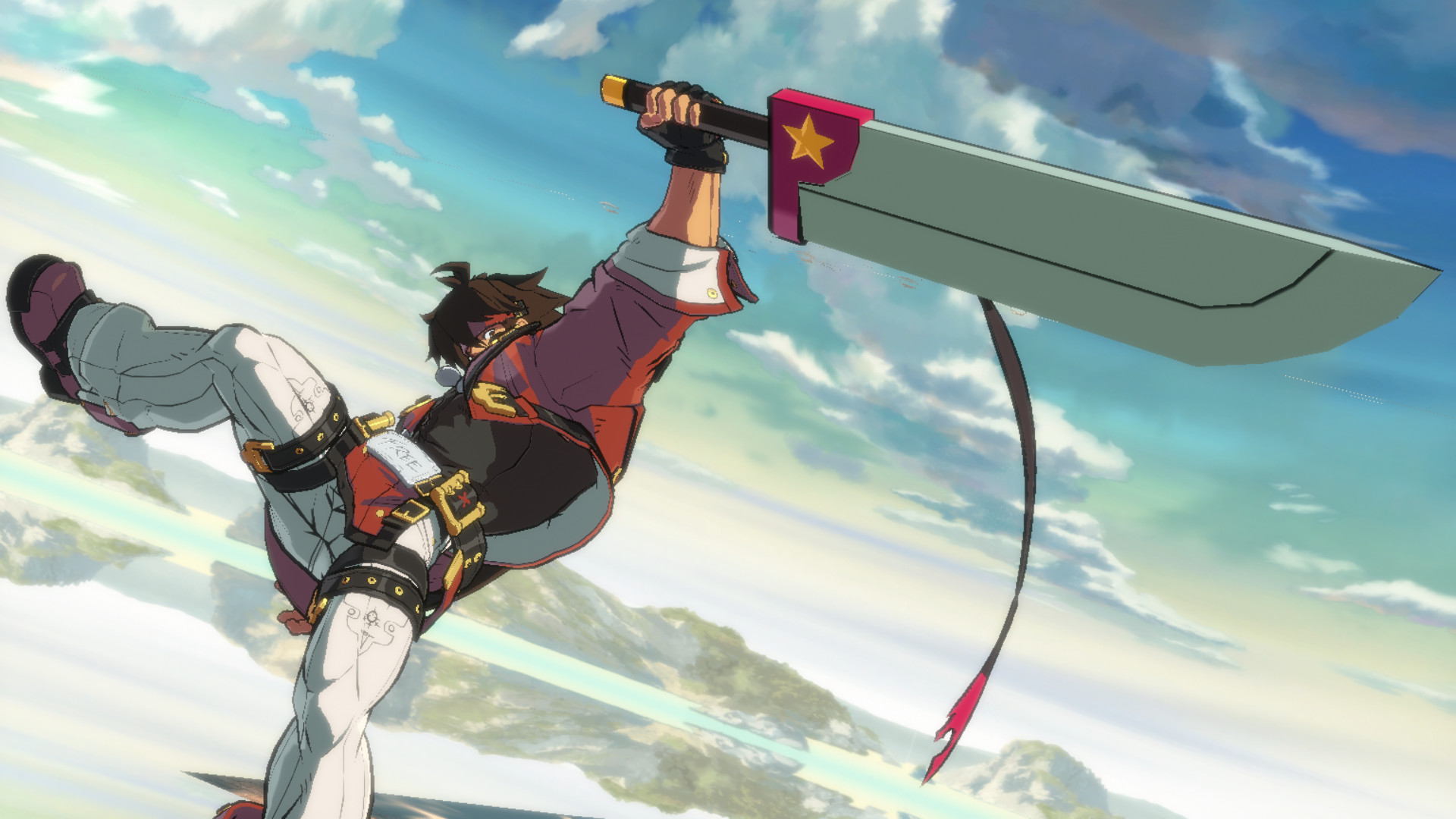 Annie Sword over Outrage MK.II Mod for GUILTY GEAR -STRIVE- | GGST Mods