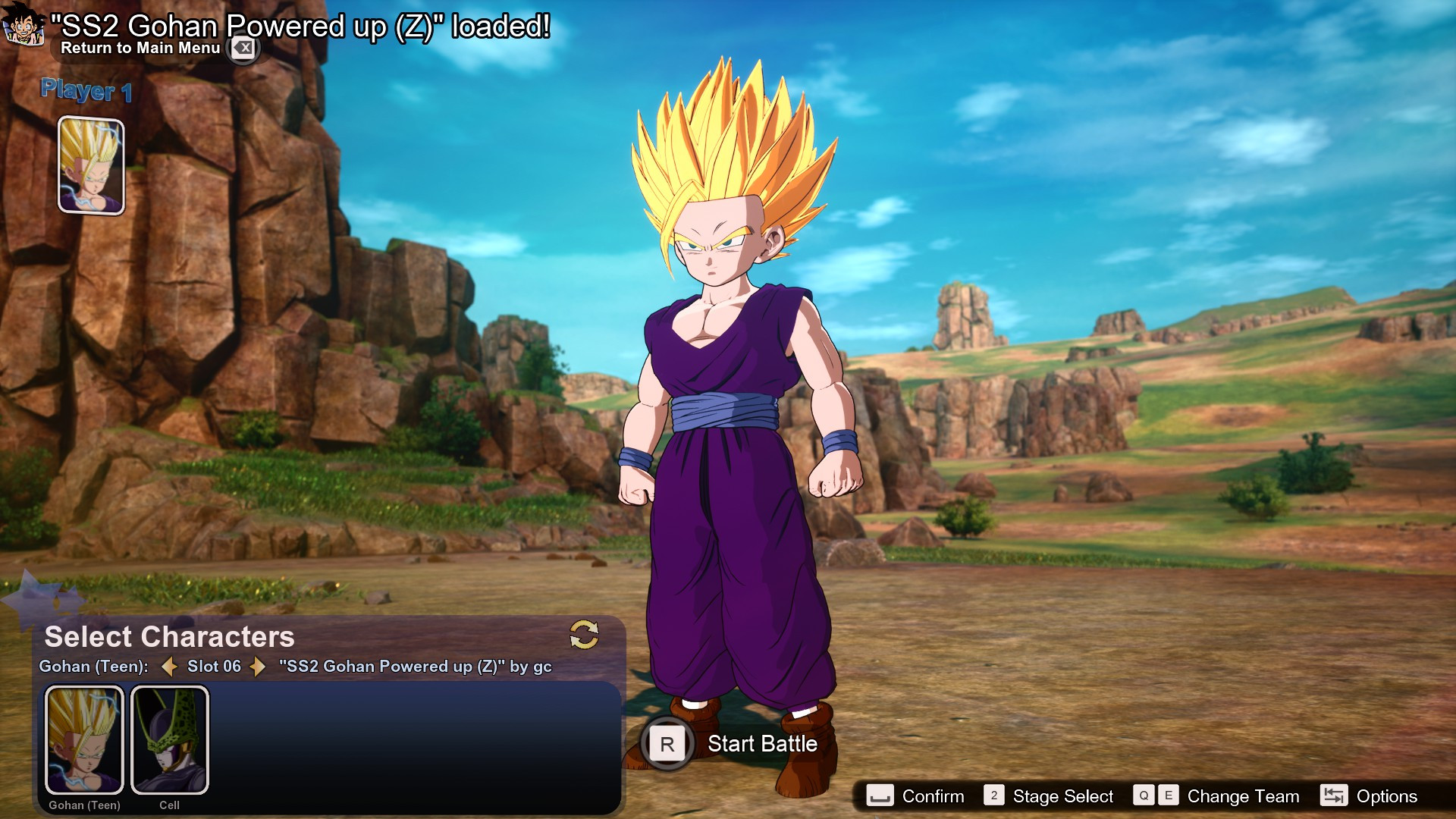 Teen Gohan Complete Skin set! Mod for Dragon Ball: Sparking! ZERO ...