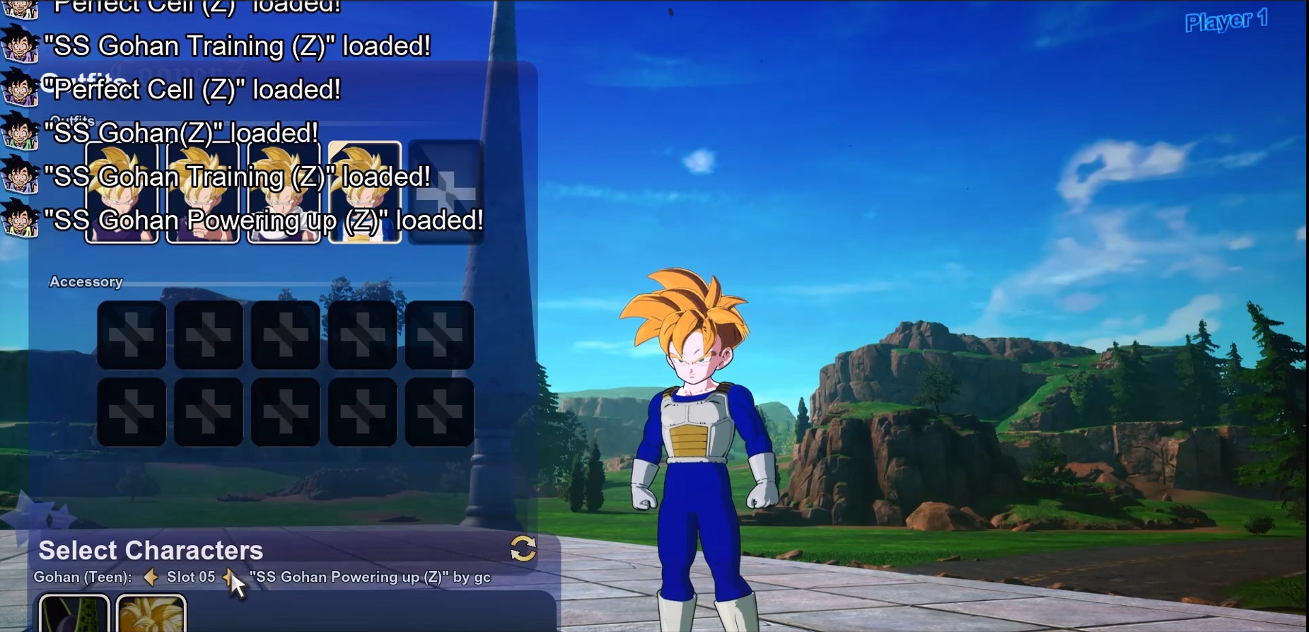 Teen Gohan Complete Skin set! Mod for Dragon Ball: Sparking! ZERO ...