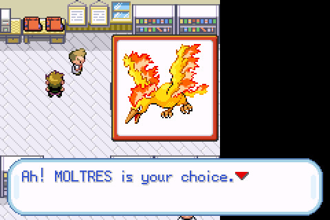 Legendary & Mythical Pokemon Over Starters Mod for Pokemon FireRed and ...