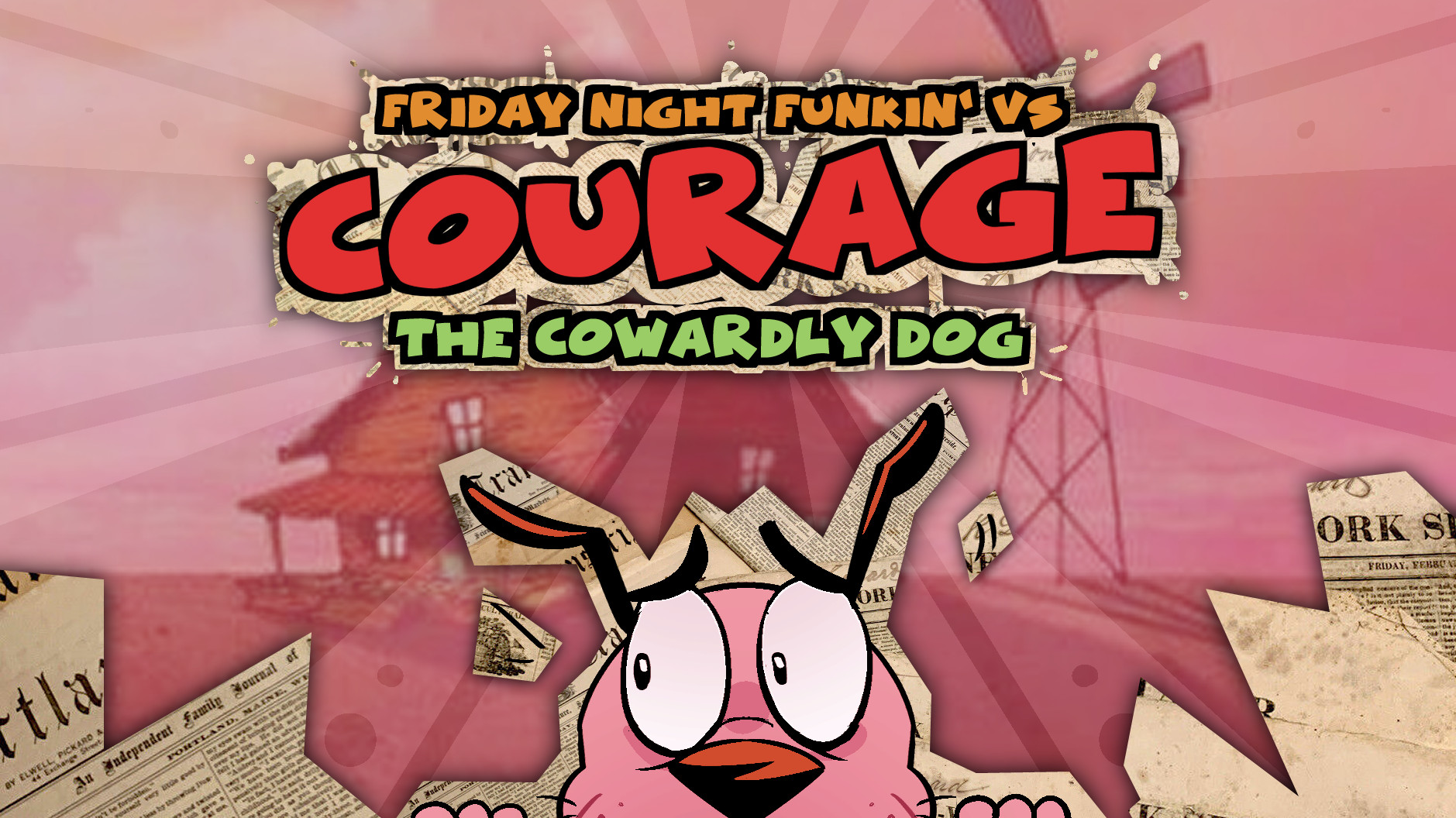 Vs. Courage The Cowardly Dog! (IN PROGRESS) Mod for Friday Night Funkin ...
