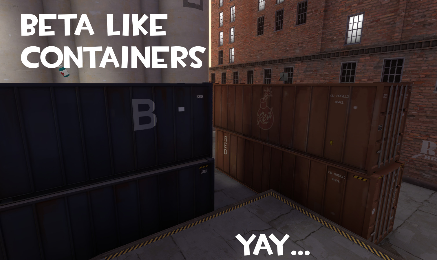 beta like containers Mod for Pre-Fortress 2 | PF2 Mods