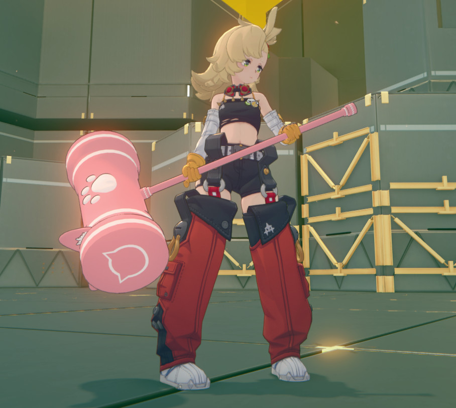 Piper Weapon Cat Hammer Mod for Zenless Zone Zero | ZZZ Mods