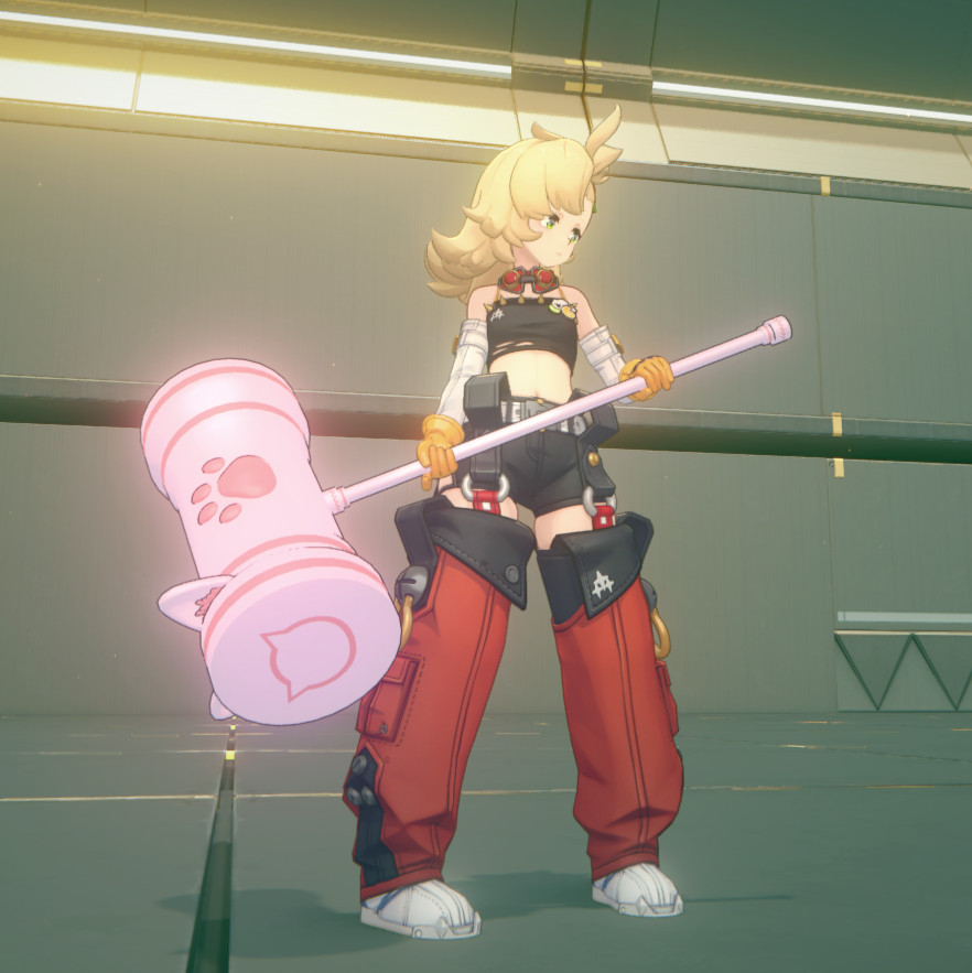 Piper Weapon Cat Hammer Mod for Zenless Zone Zero | ZZZ Mods