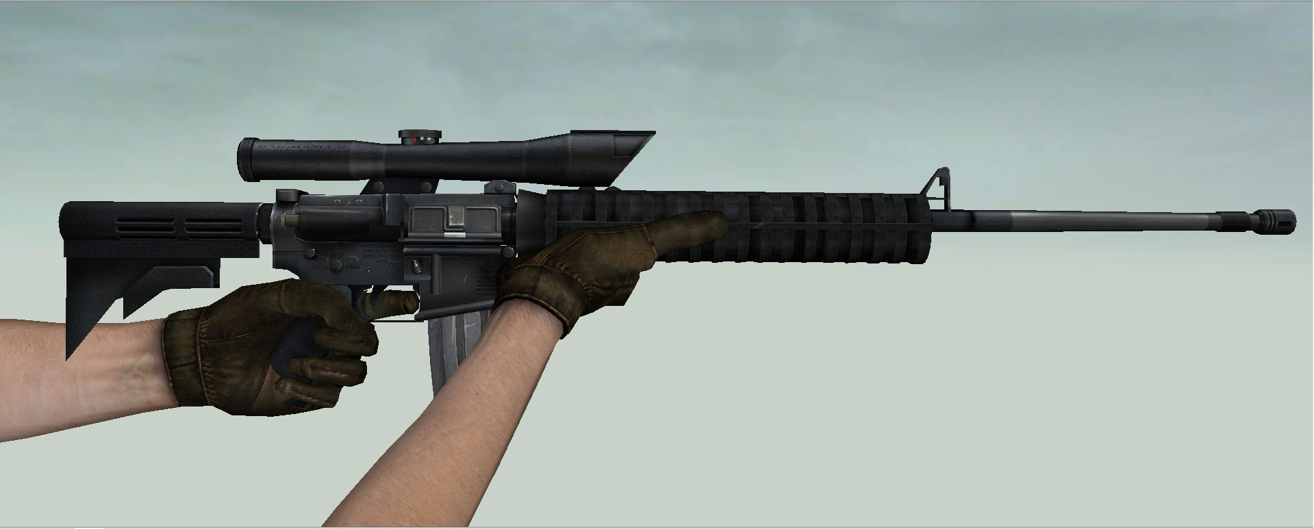M4A1-Sniper (Vanilla Friendly) Mod for Counter-Strike: Source | CS:S Mods