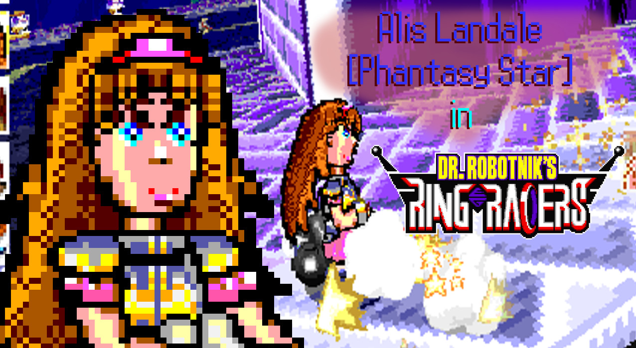 Alis Landale (Phantasy Star) in Ring Racers Mod for Dr. Robotnik's Ring ...