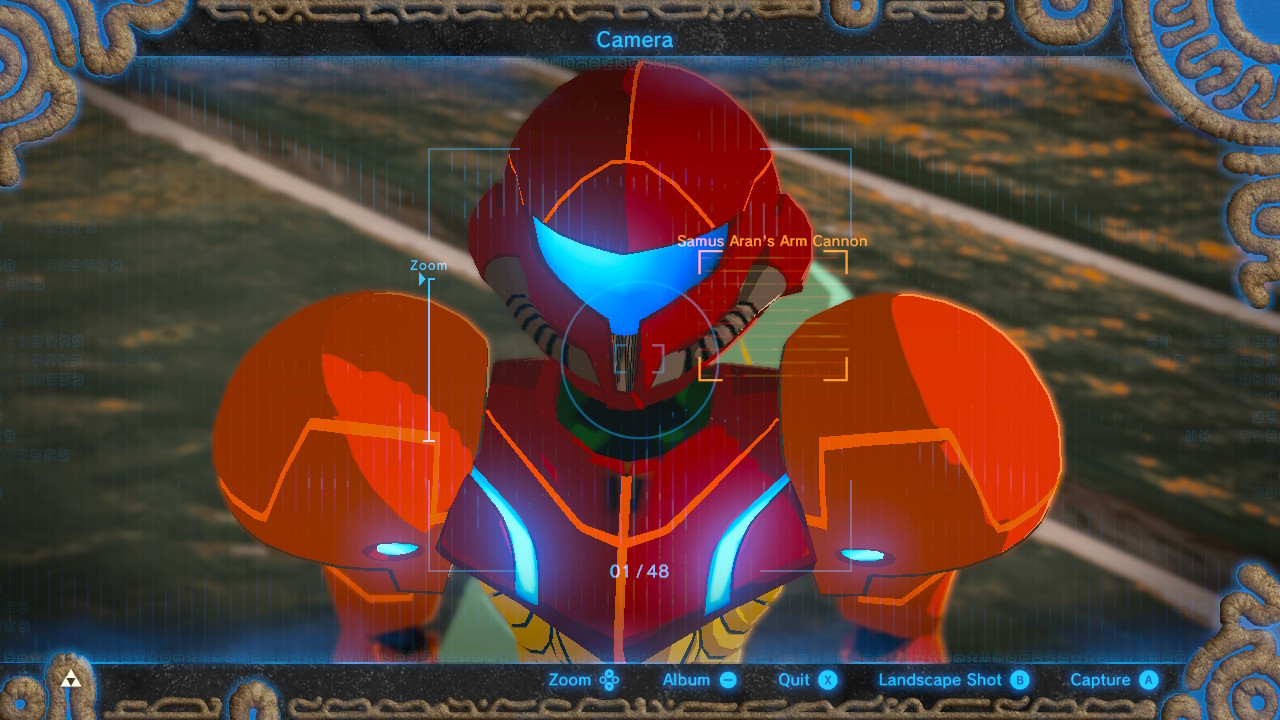 Samus Aran's powersuit Mod for The Legend of Zelda: Breath of the Wild ...