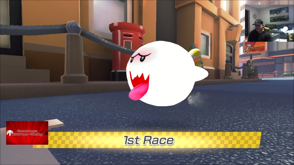 Custom Boo Kart mod over Submarine MK8D Mod for Mario Kart 8 Deluxe | MK8D Mods