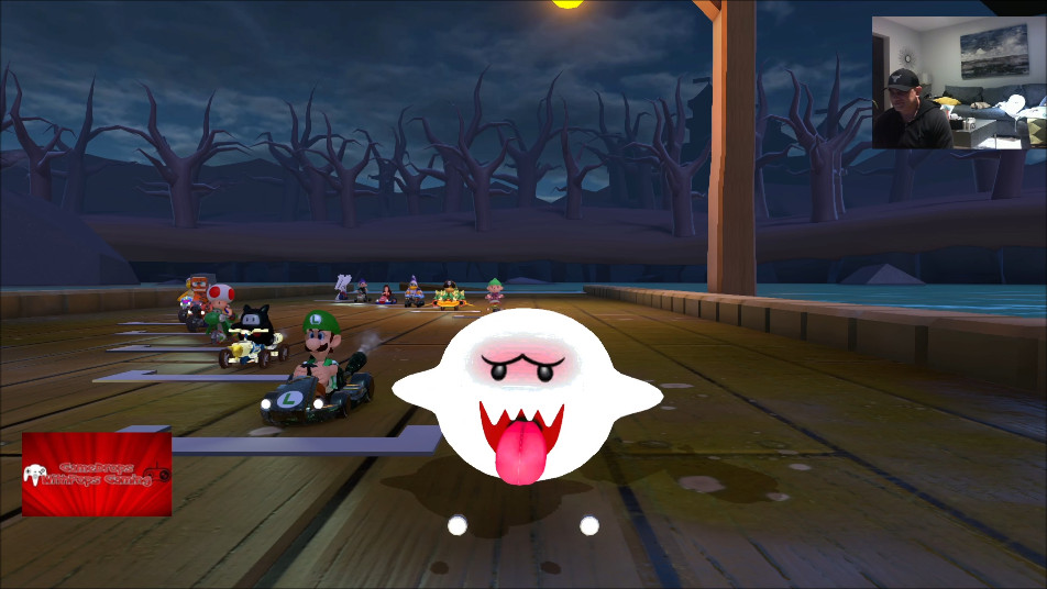Custom Boo Kart mod over Submarine MK8D Mod for Mario Kart 8 Deluxe | MK8D Mods