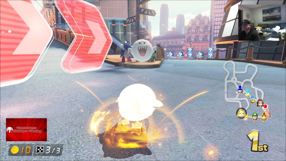 Custom Boo Kart mod over Submarine MK8D Mod for Mario Kart 8 Deluxe | MK8D Mods