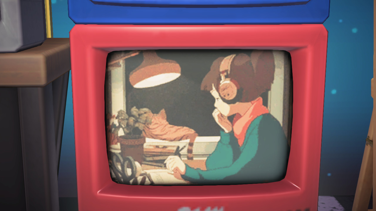 TV with VCR Animation Pack Mod for Animal Crossing: New Horizons | ACNH ...