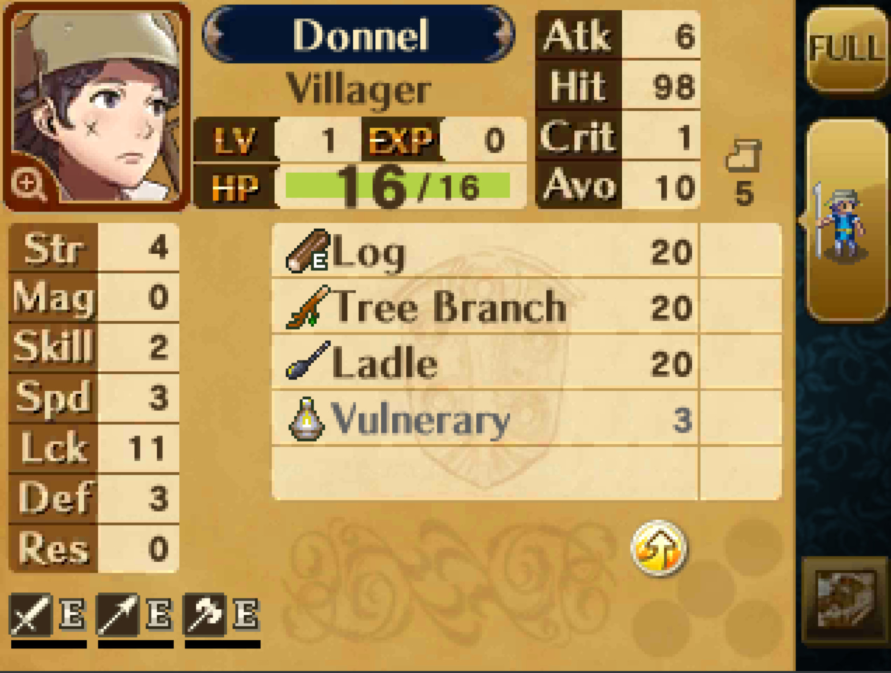 Donnel Lizard Buff Mod for Fire Emblem Awakening | FEA Mods