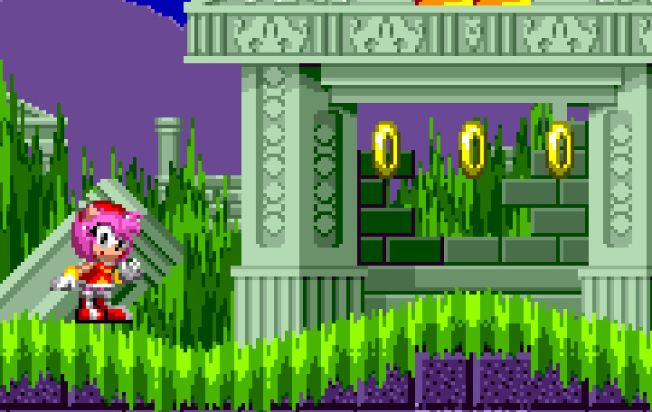 Modern Amy Sprites Mod for Sonic the Hedgehog Forever | S1F Mods