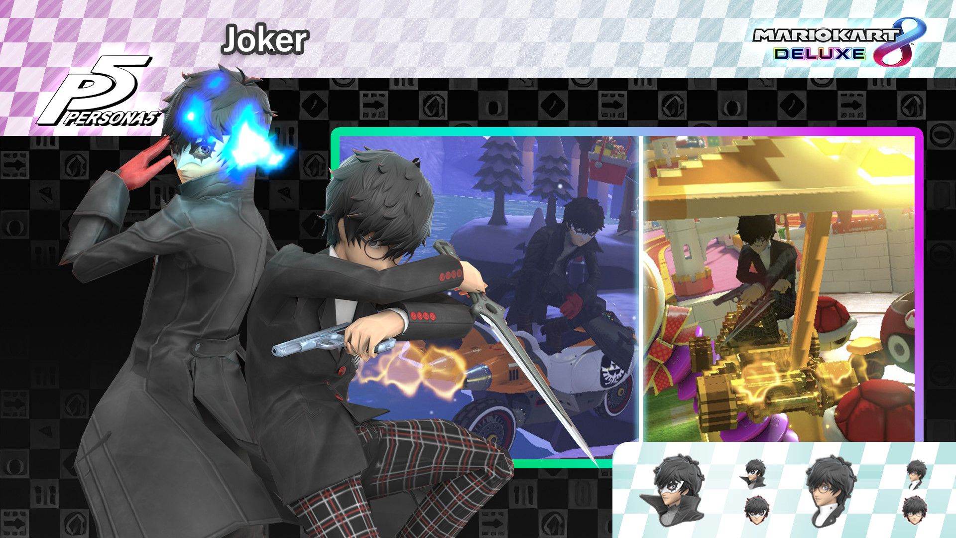 Joker (With Custom Animations) Mod for Mario Kart 8 Deluxe | MK8D Mods