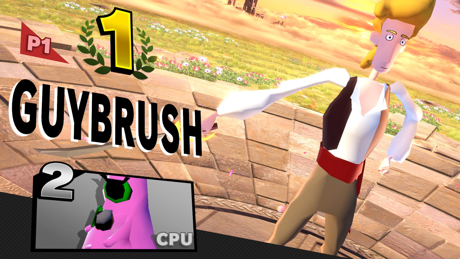 Guybrush over Marth (c04) Mod for Super Smash Bros. Ultimate | SSBU Mods