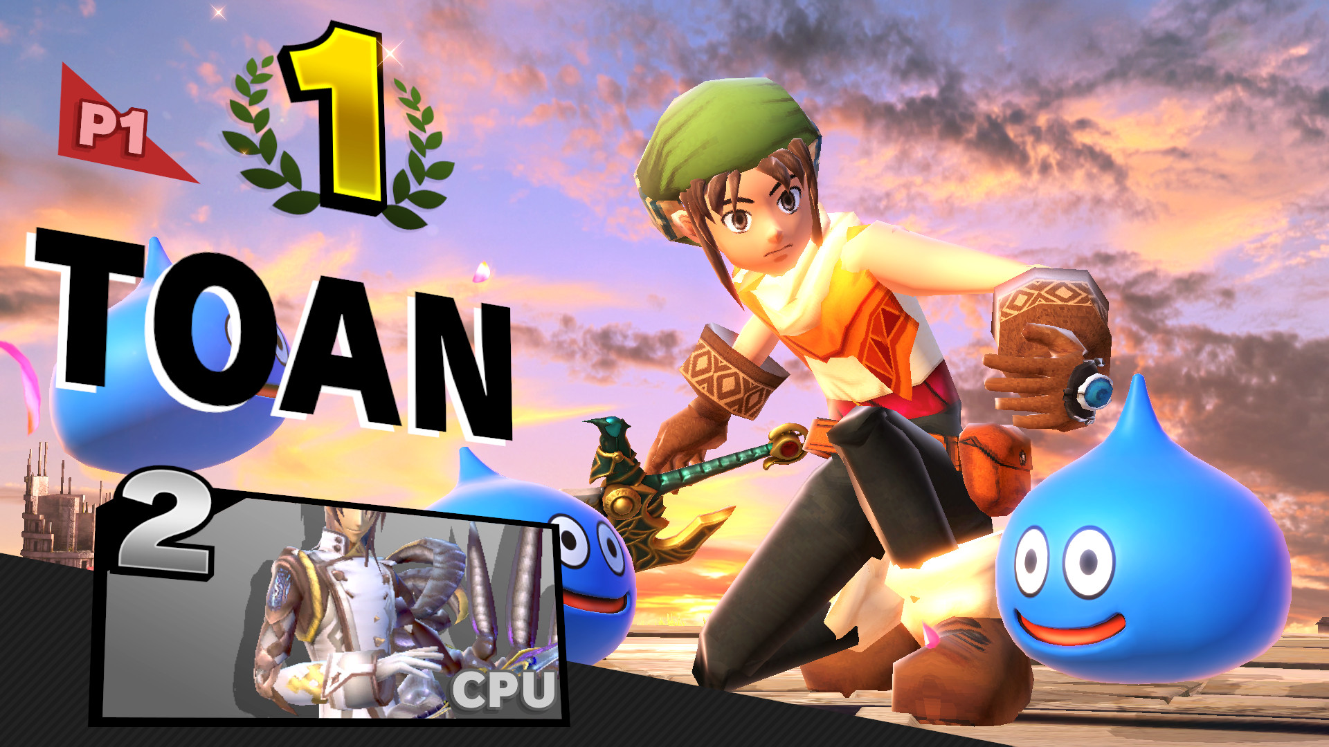 Dark Cloud Toan over Hero Mod for Super Smash Bros. Ultimate | SSBU Mods