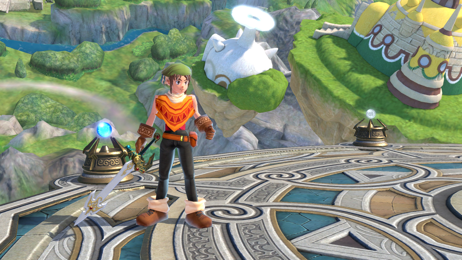 Dark Cloud Toan over Hero Mod for Super Smash Bros. Ultimate | SSBU Mods