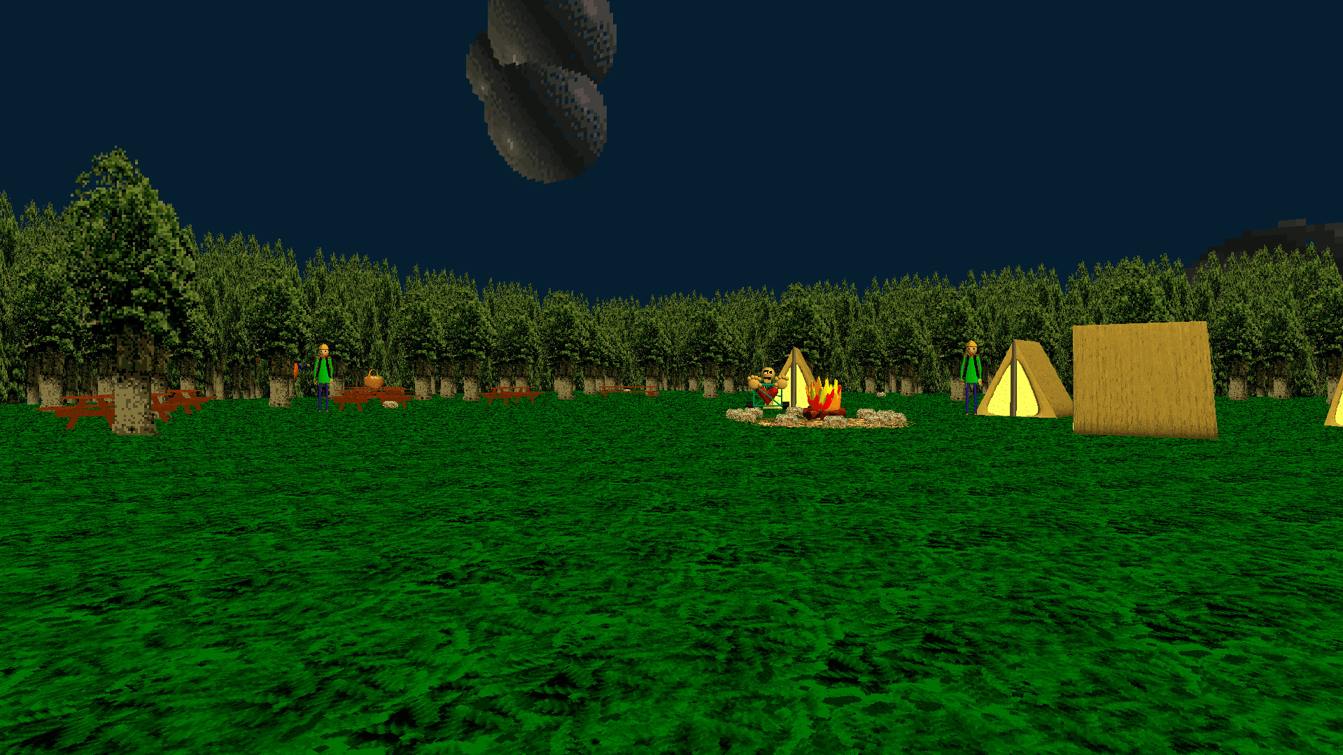 Old Camping Re-Added! Mod for Baldi's Basics | Baldi Mods