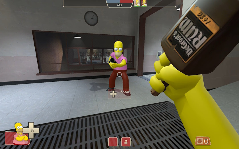Homer Simpson over Demoman Mod for Team Fortress 2 | TF2 Mods