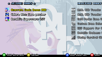 Acurrate Sonic Nexus HUD Mod for Sonic 3 A.I.R. | S3AIR Mods