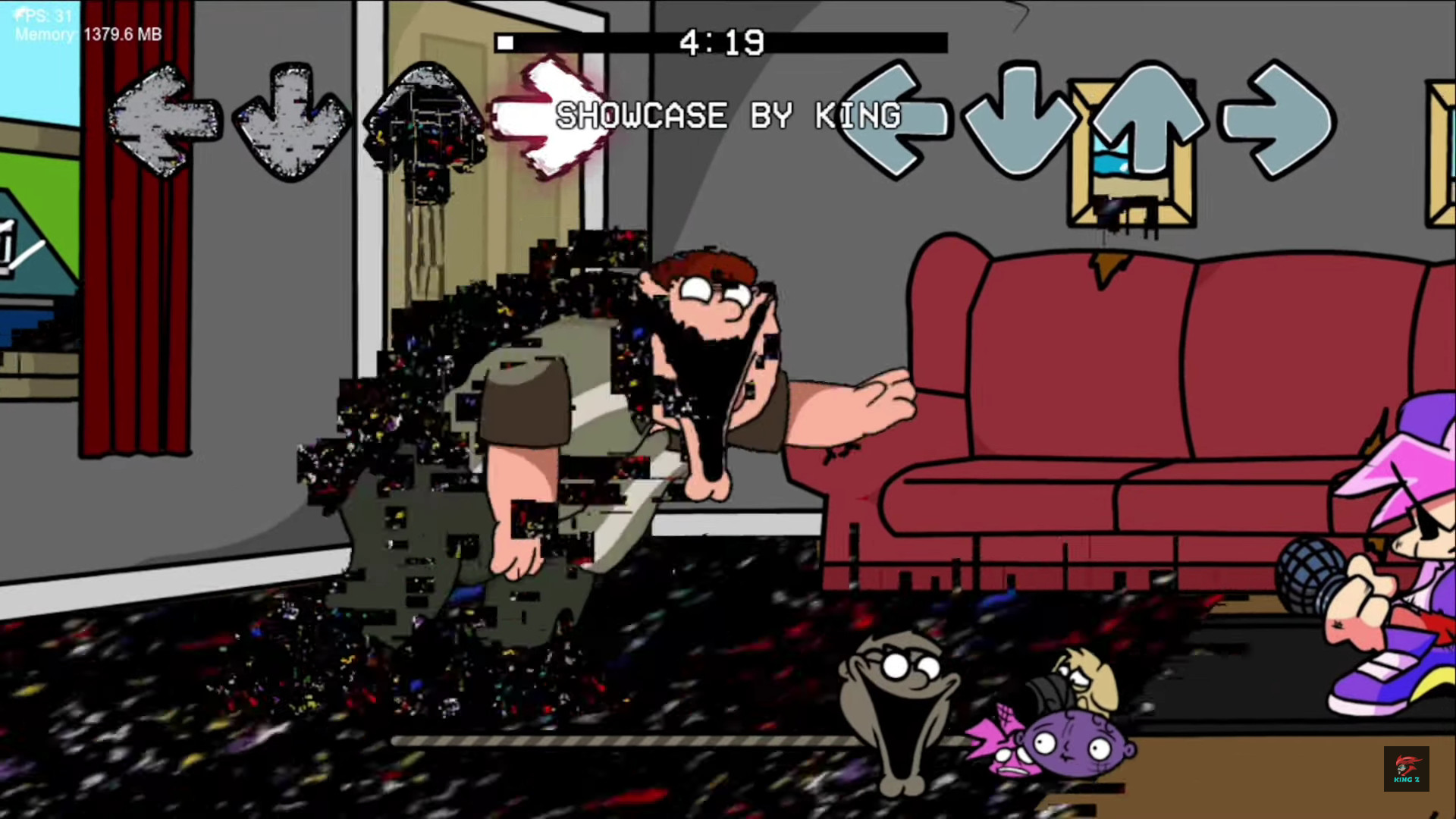 Darkness Takeover B-Side optimization Mod for Friday Night Funkin ...