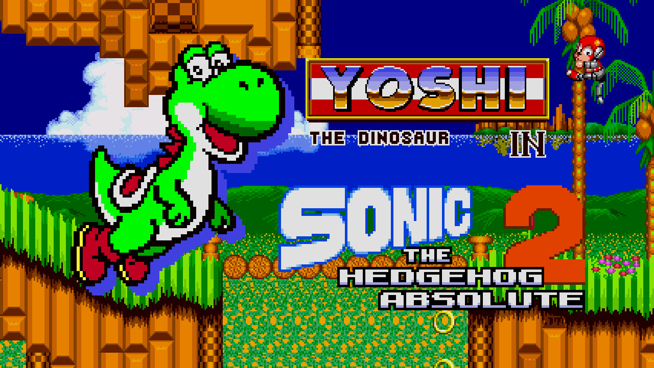 Yoshi In Sonic 2 Absolute Mod for Sonic The Hedgehog 2 Absolute | S2A Mods