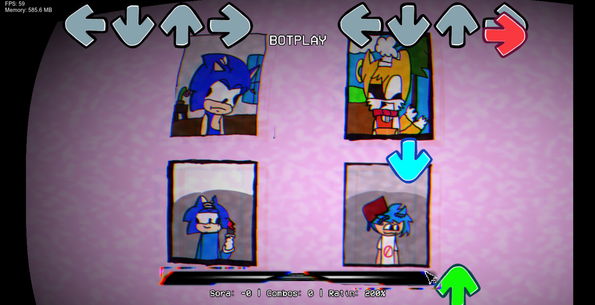 Fnf The Mixed Collection (V1) Reskin full mod Mod for Friday Night ...