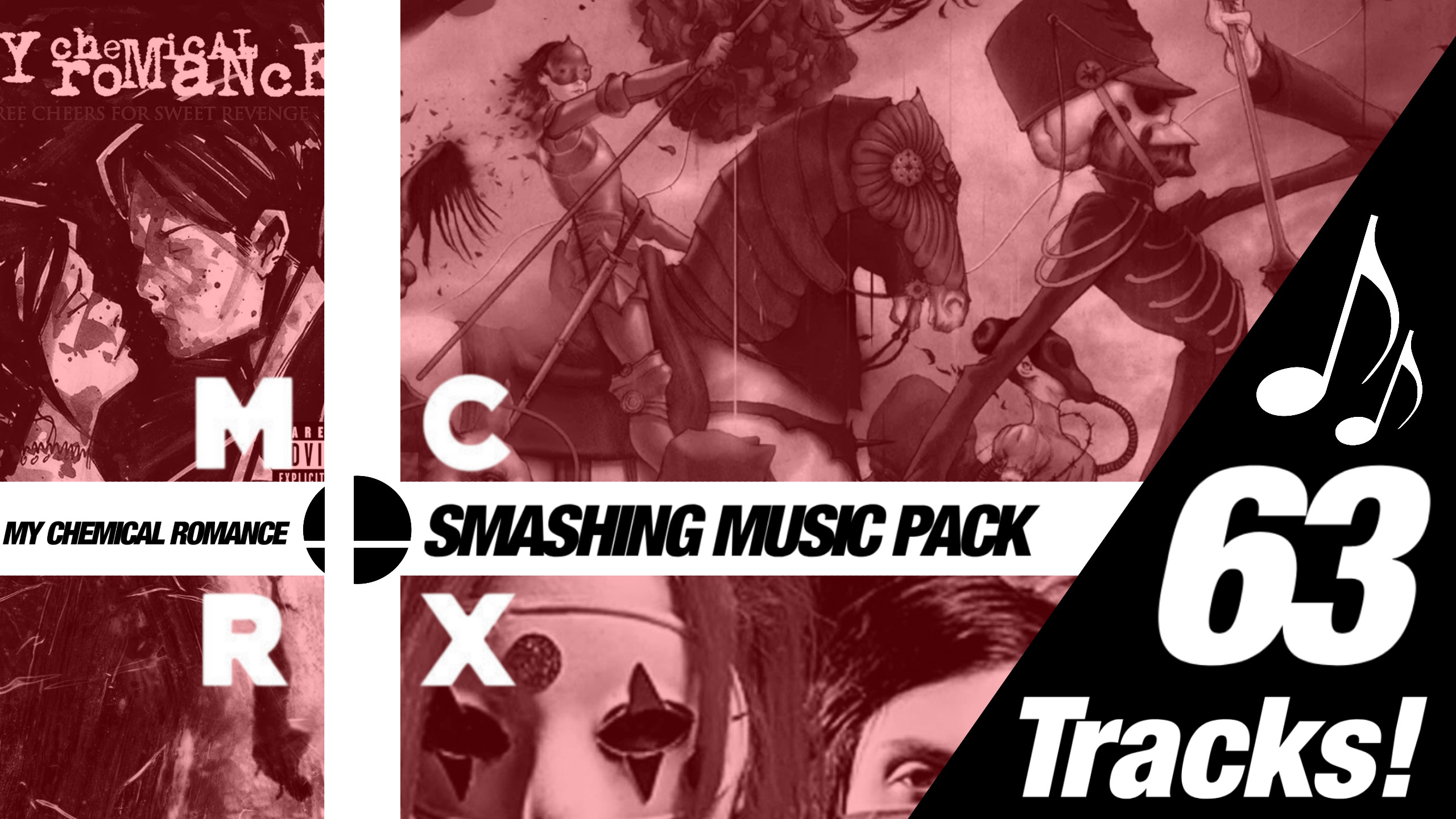 My Chemical Romance Music Pack Mod for Super Smash Bros. Ultimate ...