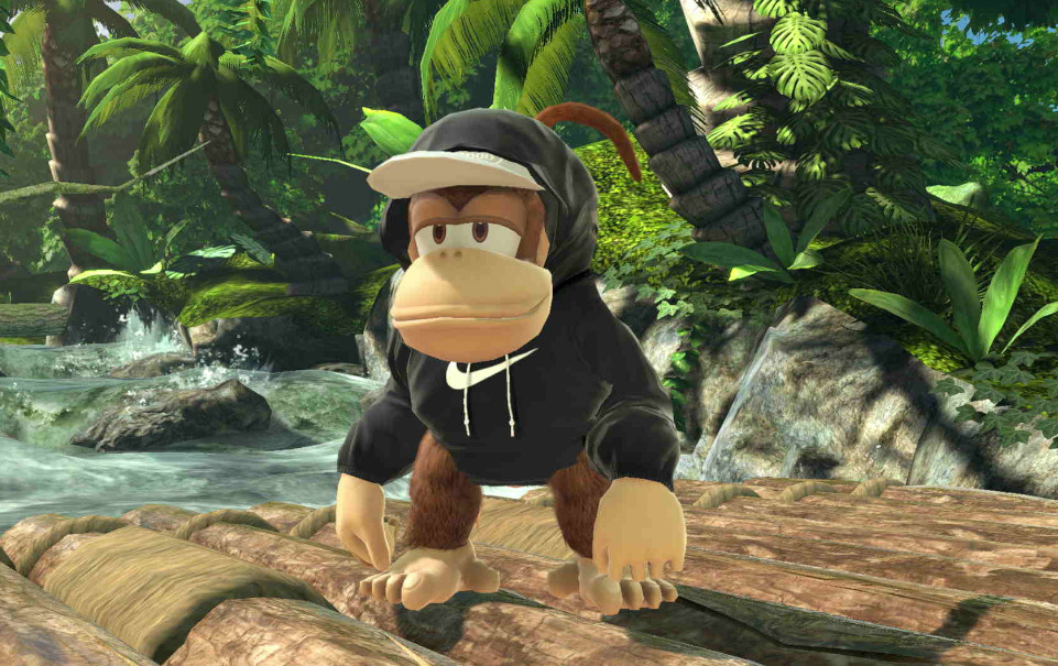Nike Hoodie Diddy Kong Mod for Super Smash Bros. Ultimate | SSBU Mods