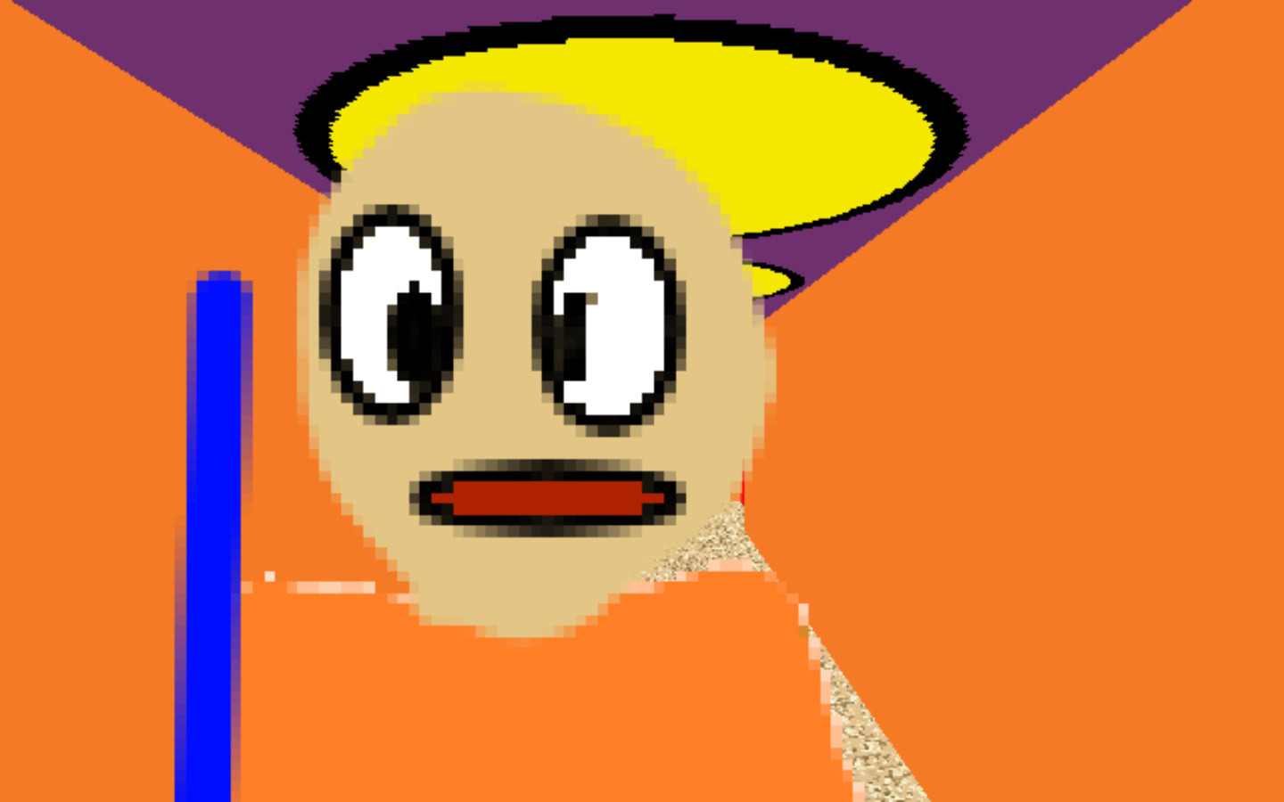 Orange baldis of learning Mod for Baldi's Basics | Baldi Mods