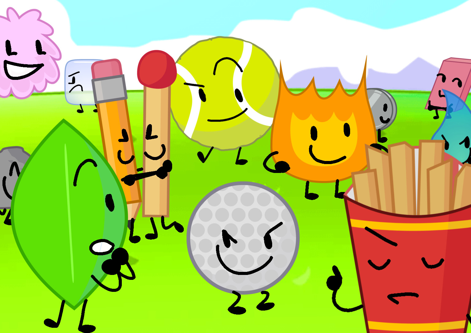 Battle for Party Project- A BFDI Party Project Mod Mod for Party ...