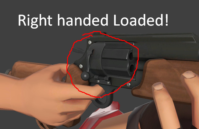 Right Handed Hunting Revolver Reload Mod for Team Fortress 2 Classic | TF2Classic Mods