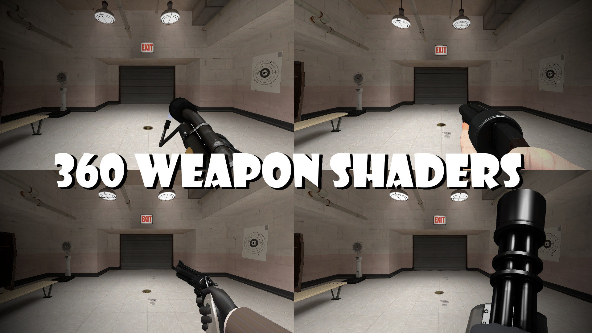 360 Weapon Color Shading Mod for Team Fortress 2 | TF2 Mods